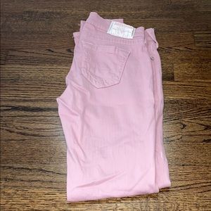 True Religion | Jeans | Pink Rare True Religion Jeans | Poshmark